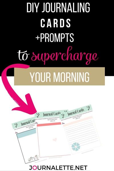 How to Make DIY Journaling Cards - Journalette