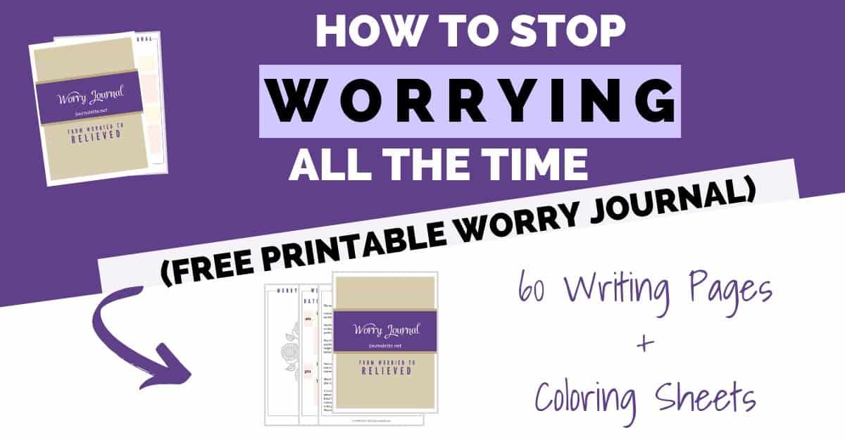 Worry Journal - Journalette