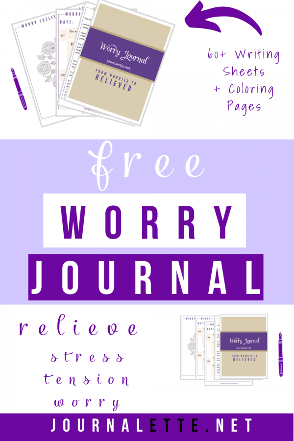 Worry Journal - Journalette