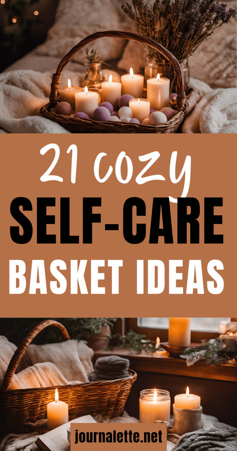 21 cozy fall self care gift basket ideas for women - Journalette