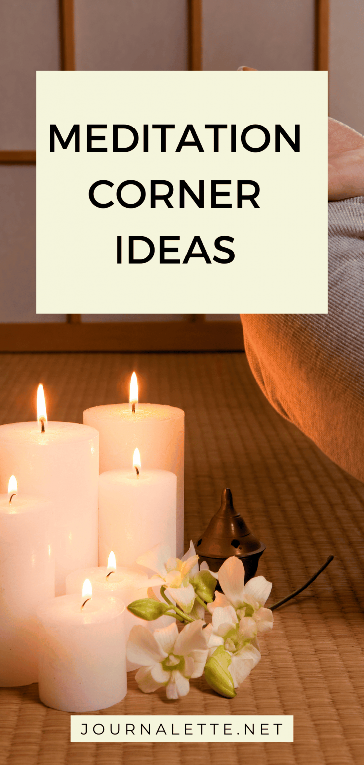 Easy Steps to Create a Cozy Meditation Corner - Journalette