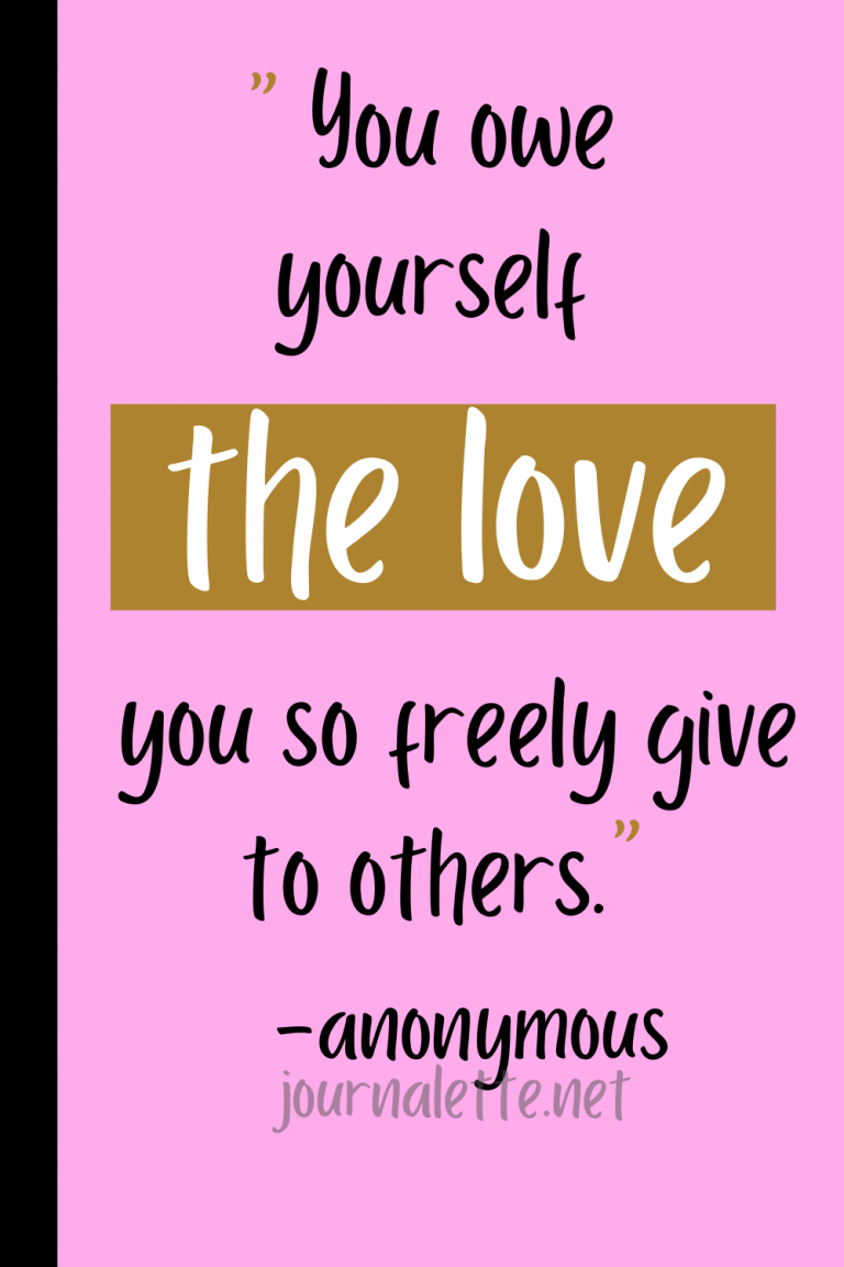 33 self care quotes to inspire you to care for yourself - Journalette