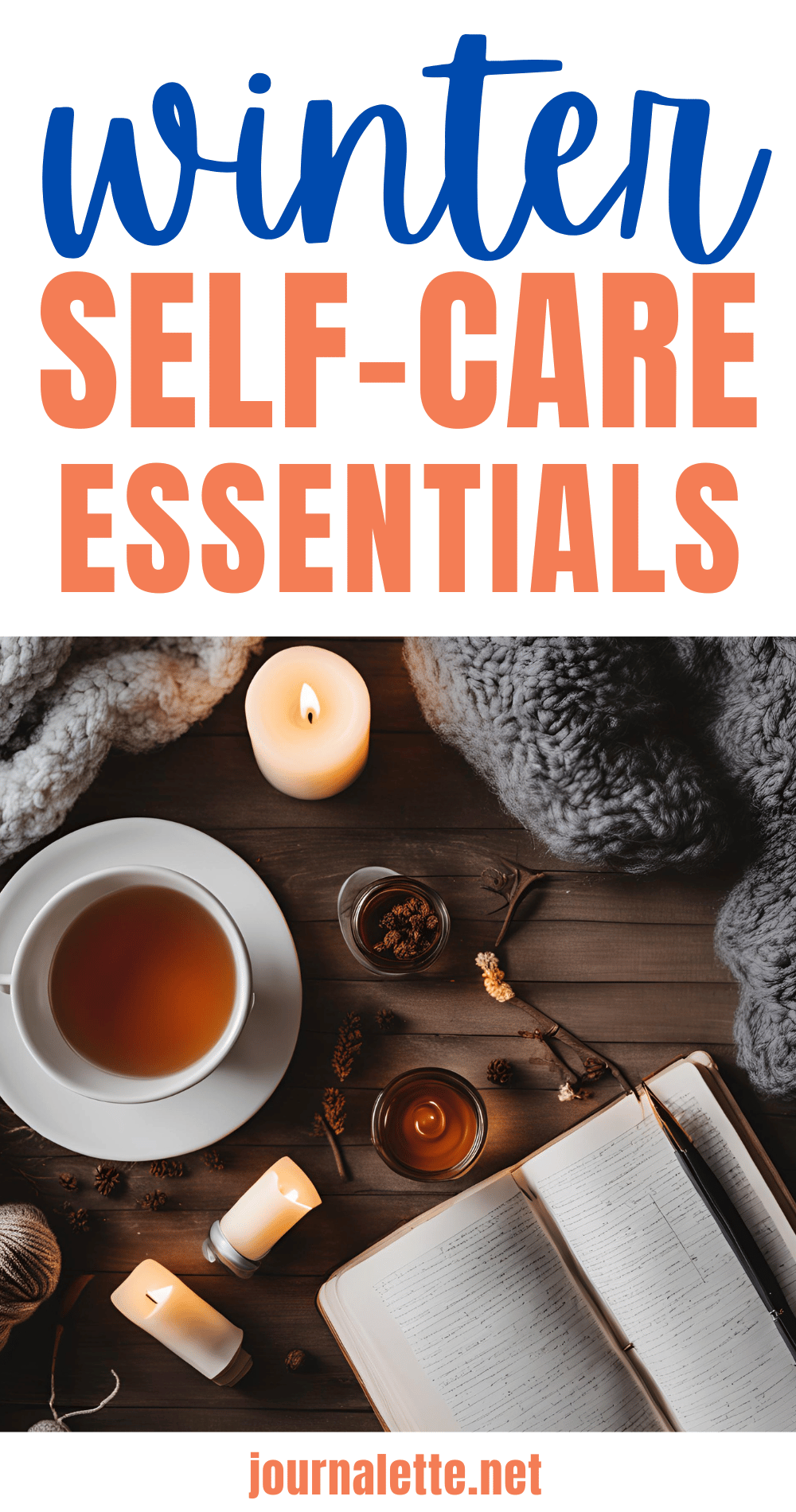 Winter Self Care Essentials - Journalette